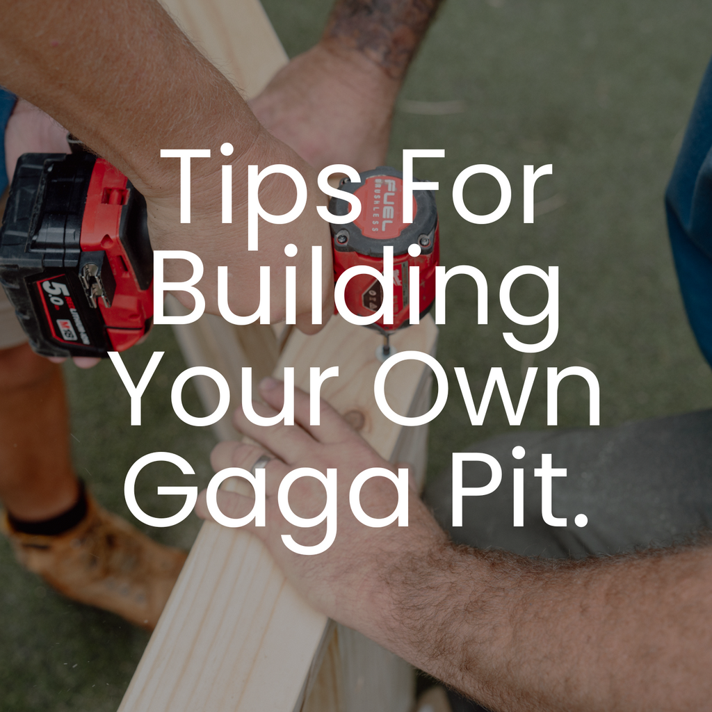 Tips for building a GaGa Pit - Ground preparation and more... – Gaga Games