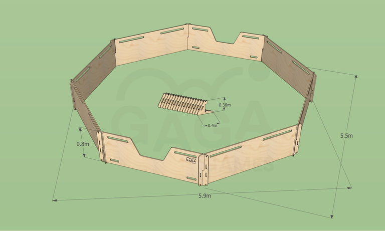 Portable Gaga Ball Pits – Gaga Games