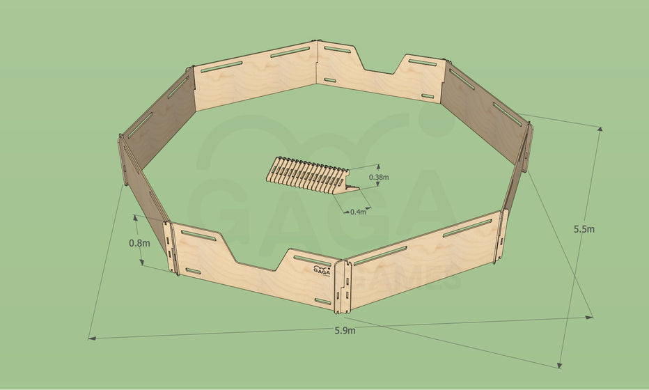Portable Gaga Ball Pits – Gaga Games