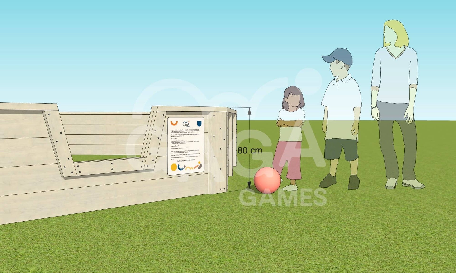 Gaga Pits - Gaga Ball connects people through play – Gaga Games
